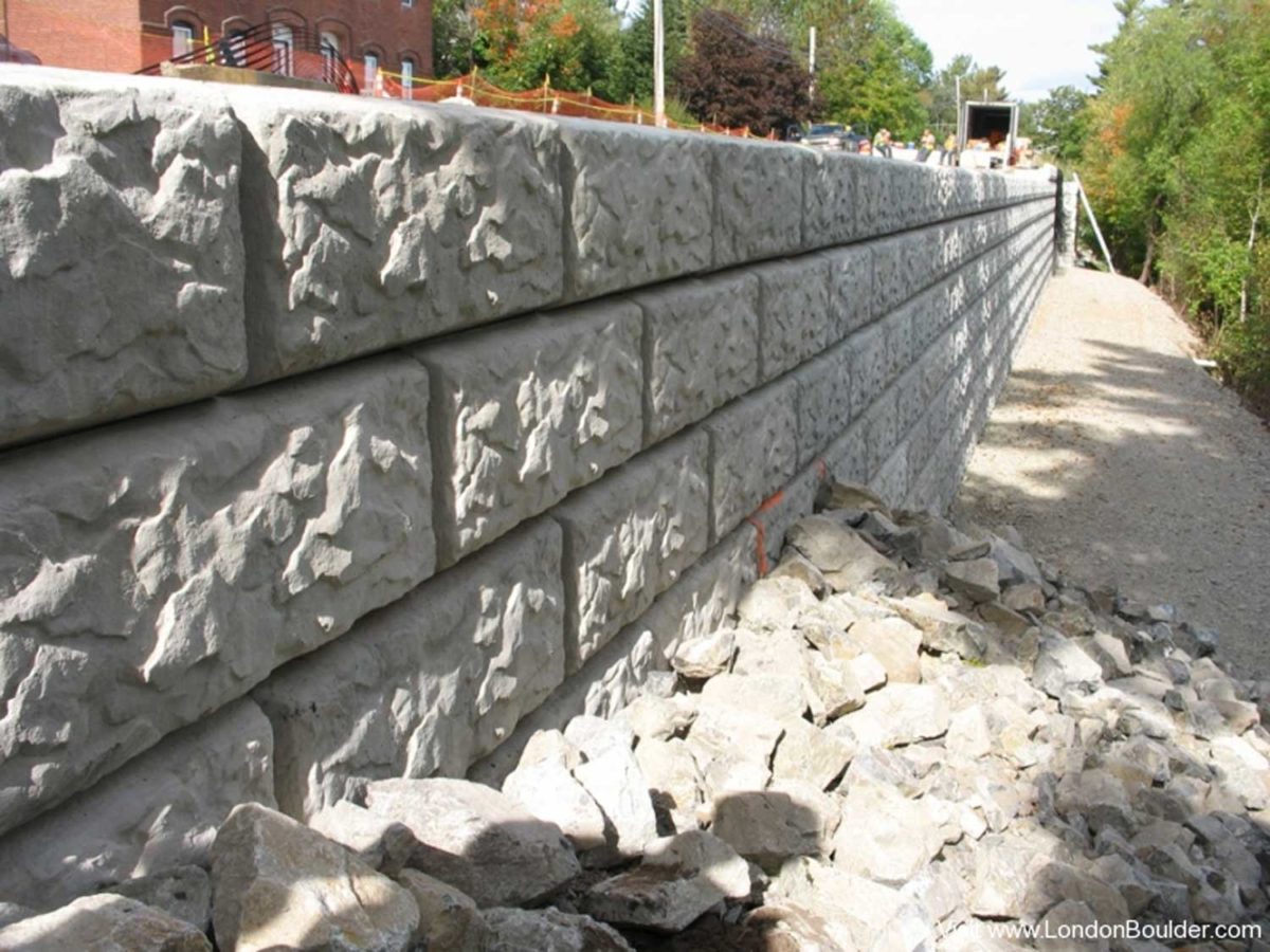 LondonBoulder Gallery - BIG Block Retaining Walls by LondonBoulder - 1 ...